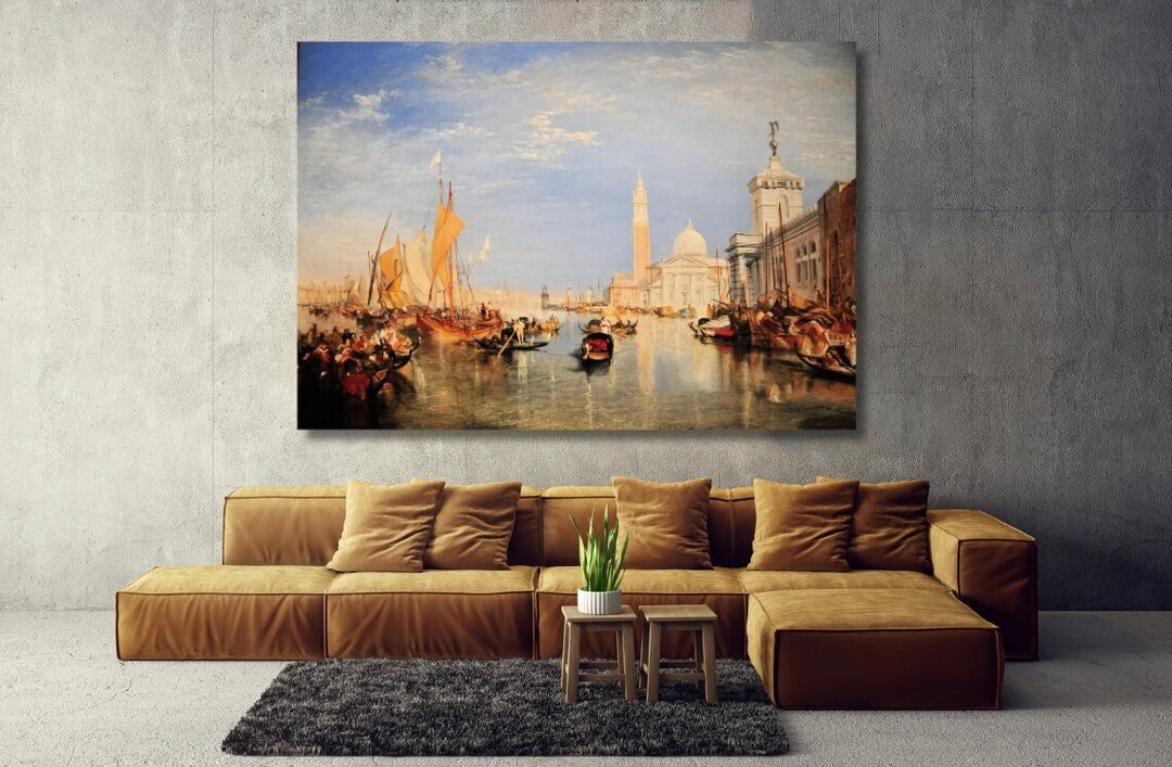 Joseph Mallord William Turner Venice Giclee Wall Art Print Venice ...