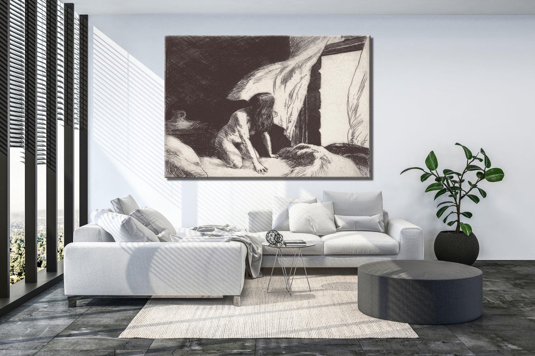 Edward Hopper Evening Wind 1921 Hopper Exhibition Poster Hopper ...