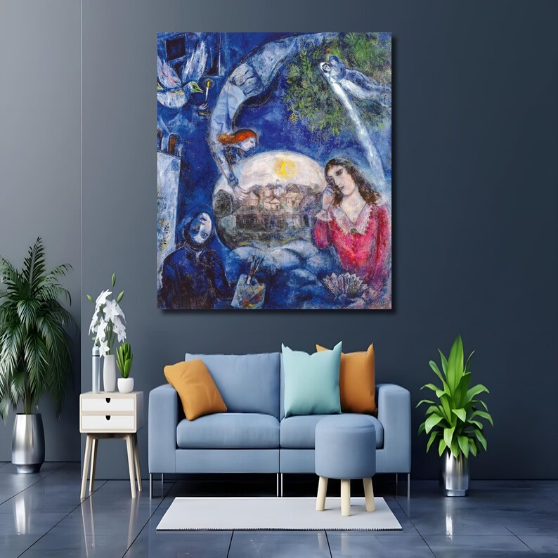 Joan Miro Exhibition Poster, Miro Canvas Wall Print, Joan Miro Osaka ...