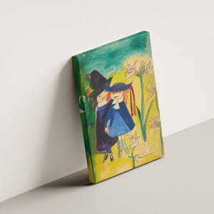 Madeline and Pepito Framed Canvas Art Print: Ludwig Bemelmans Painting ...