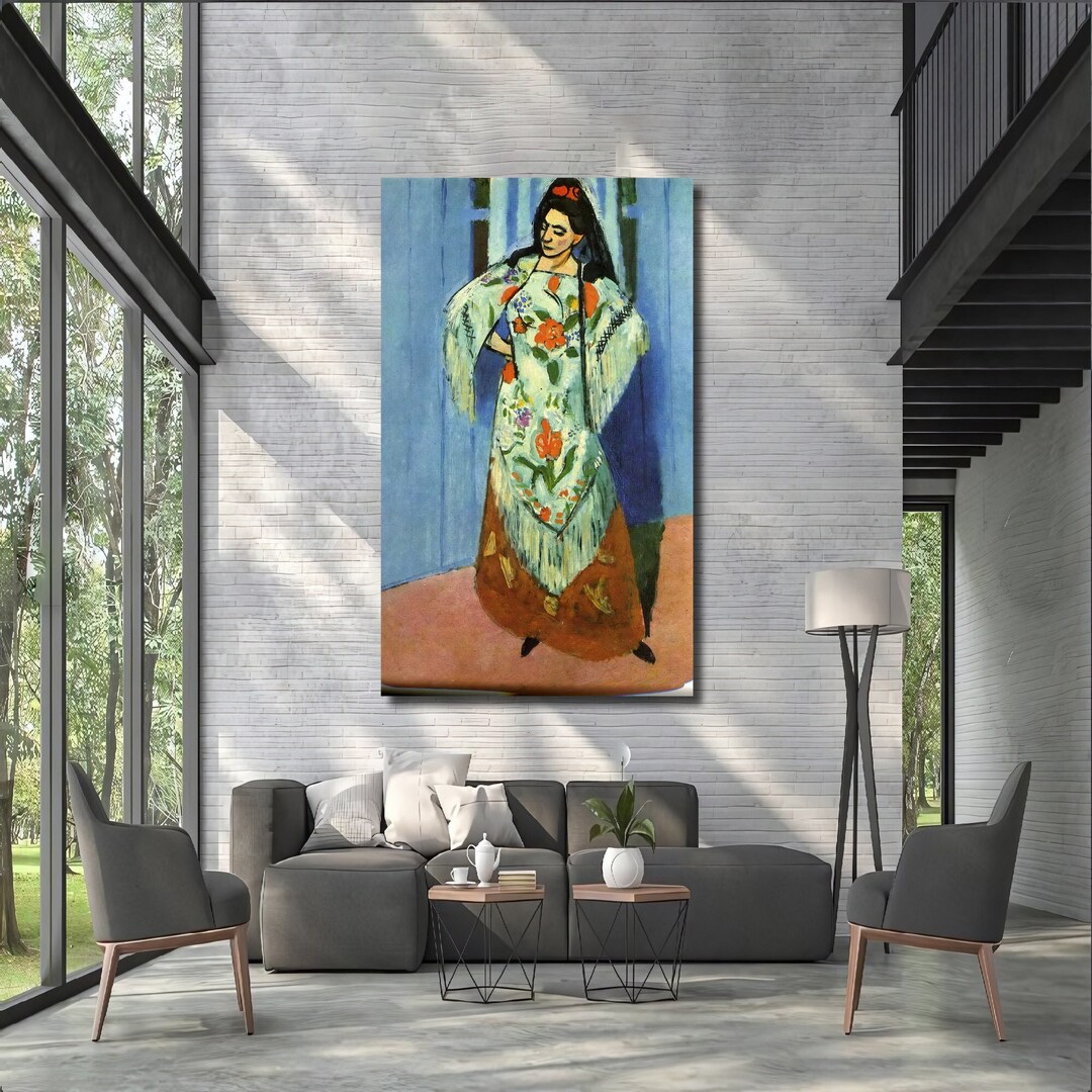 Henri Mattisse Manila Shawl,1911,kunstmuseum Basel,basel,switzerland ...