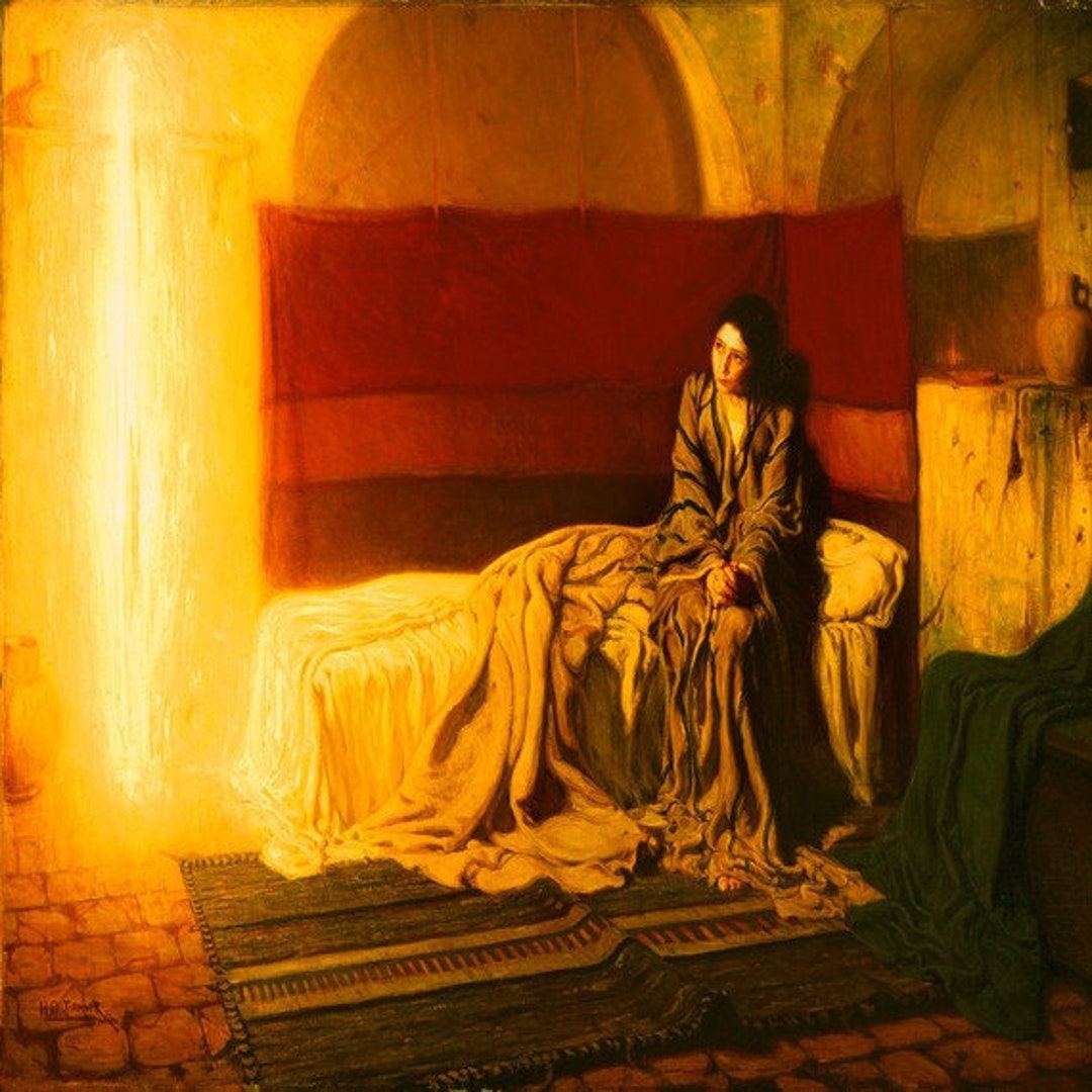Henry Ossawa Tanner: the Annunciation Canvas Wall Art, Henry Ossawa ...