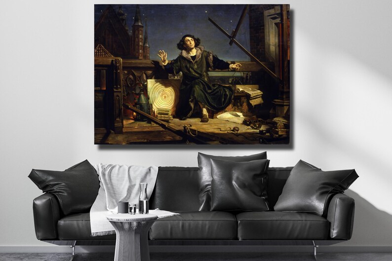 Jan Matejko: Astronomer Copernicus Canvas Art Print - Etsy