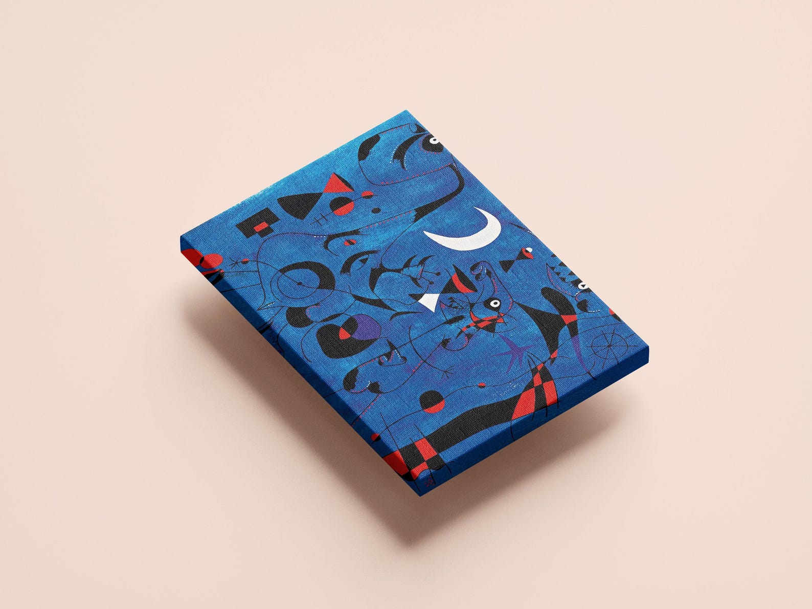 Joan Miro Poster,joan Miró Abstract Surrealism Art,wrapped Surreal ...