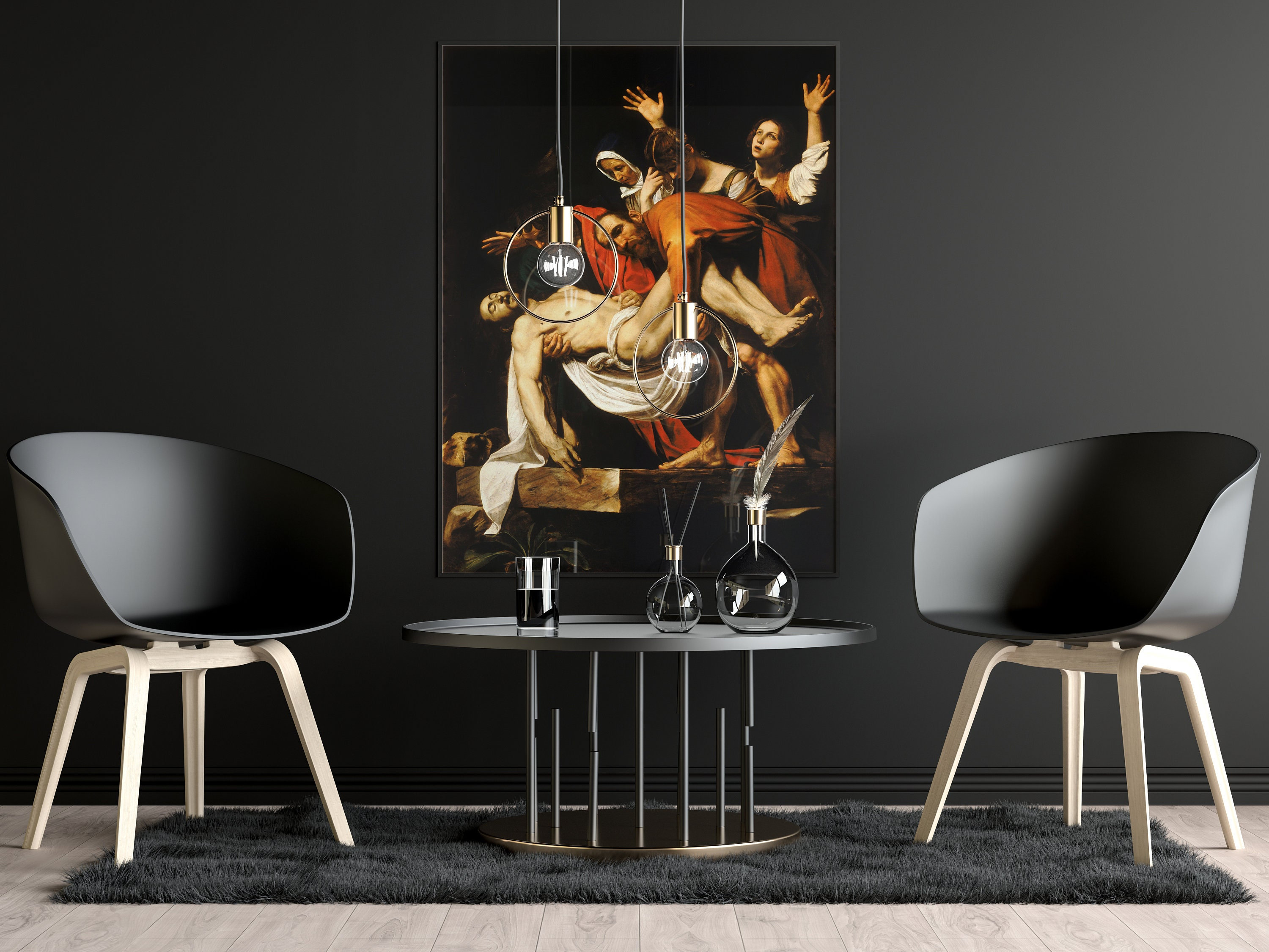 Caravaggio:the Entombment of Christ,1603/framed Print-poster-canvas ...