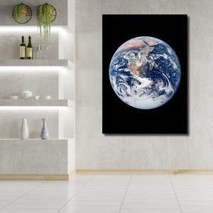 The Blue Marble NASA Earth Canvas 1972 Blue Marble NASA Earth Canvas ...