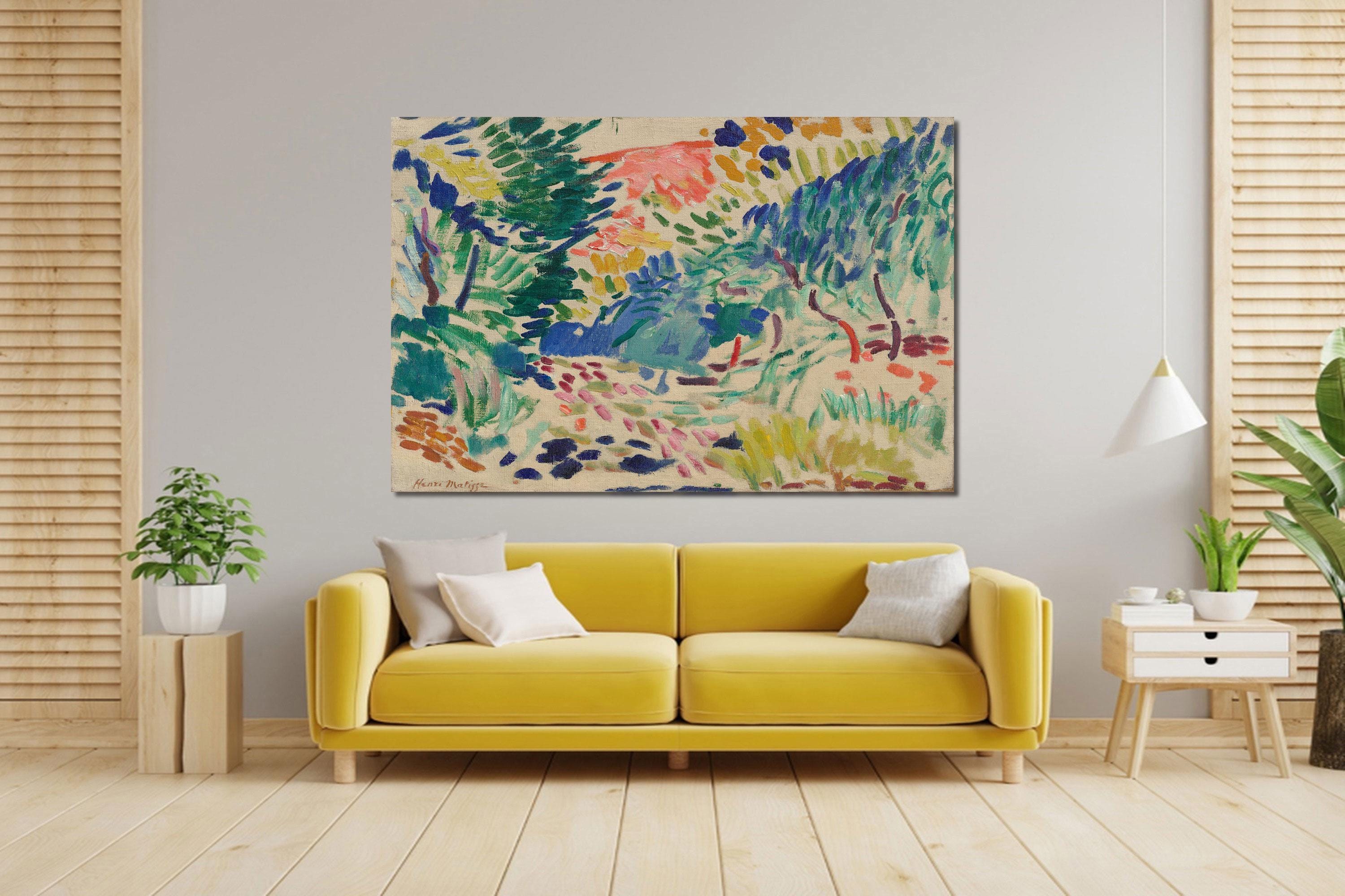 Henri Matisse Art Print, Matisse Exhibition Canvas Wall Art, Abstract ...