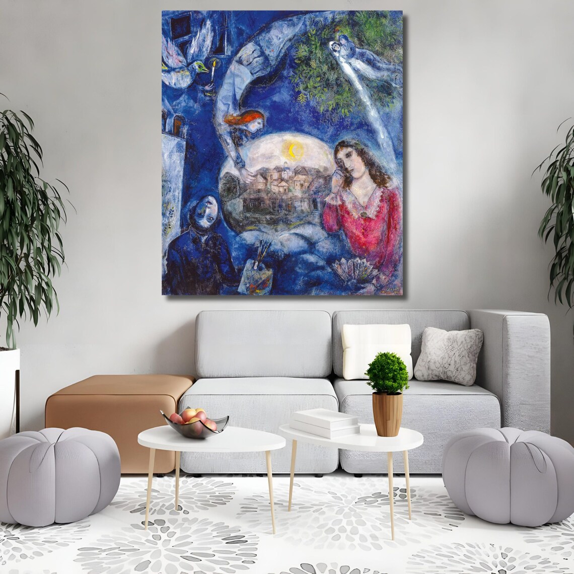 Joan Miro Exhibition Poster, Miro Canvas Wall Print, Joan Miro Osaka ...