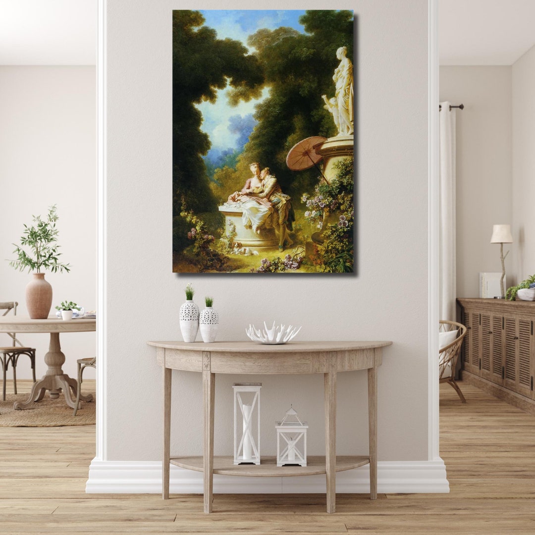 Jean Honore Fragonard: the Progress of Love Canvas Art, Love Letters ...