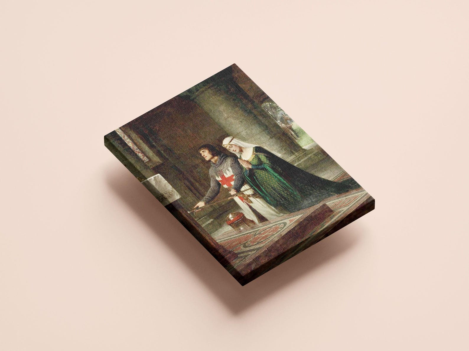 Edmund Blair Leighton the Dedication Art Print,canvas Poster,pre ...