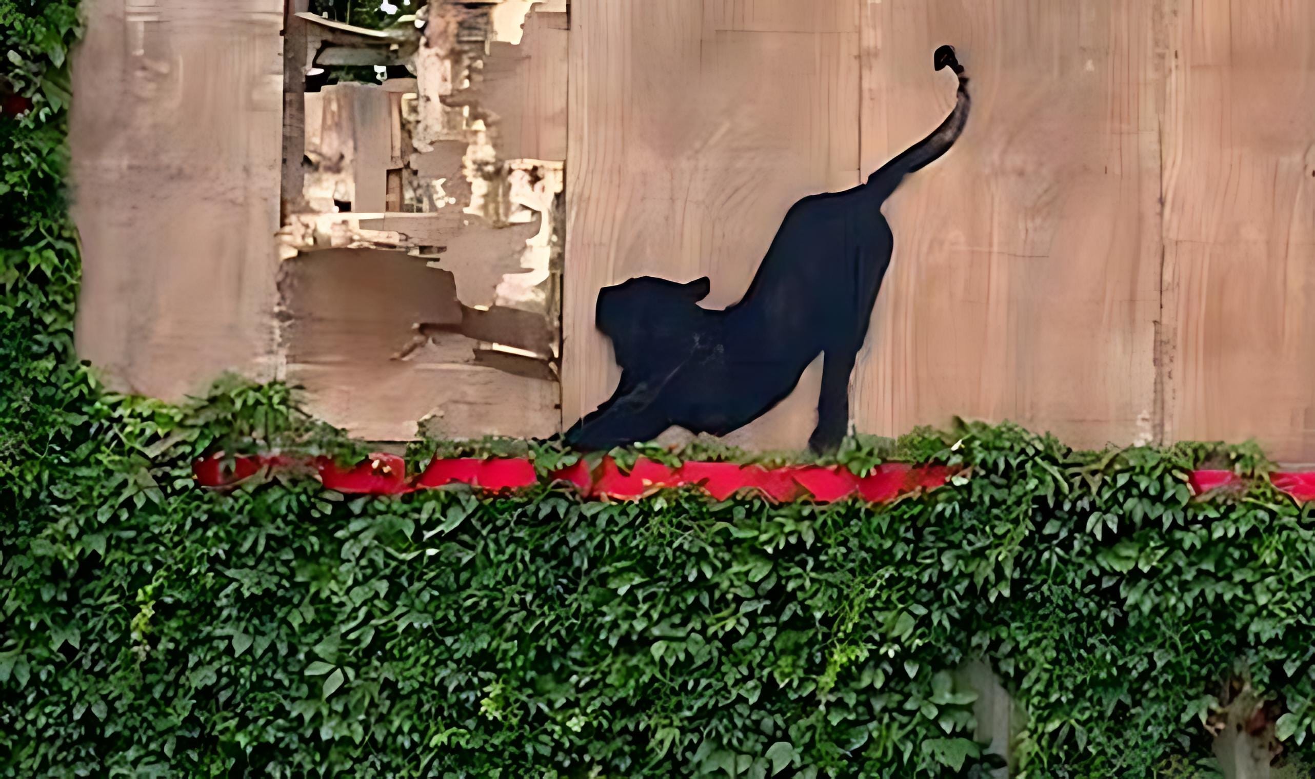 Banksys Billboard Cat Canvas Wall Art, New Banksy Artwork Featuring a ...