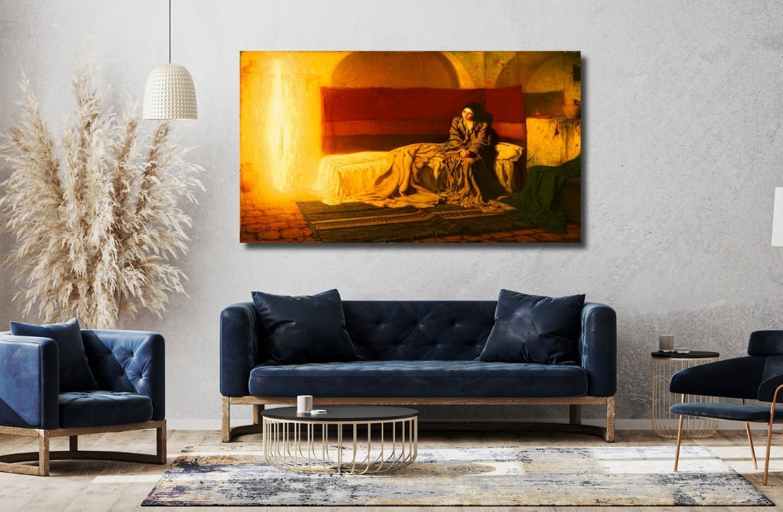 Henry Ossawa Tanner: the Annunciation Canvas Wall Art, Henry Ossawa ...