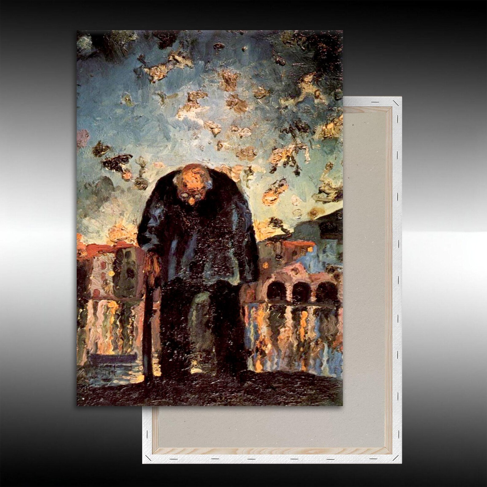 Salvador Dali 'crepuscular Old Man' Print: Surrealist Portrait, Famous ...