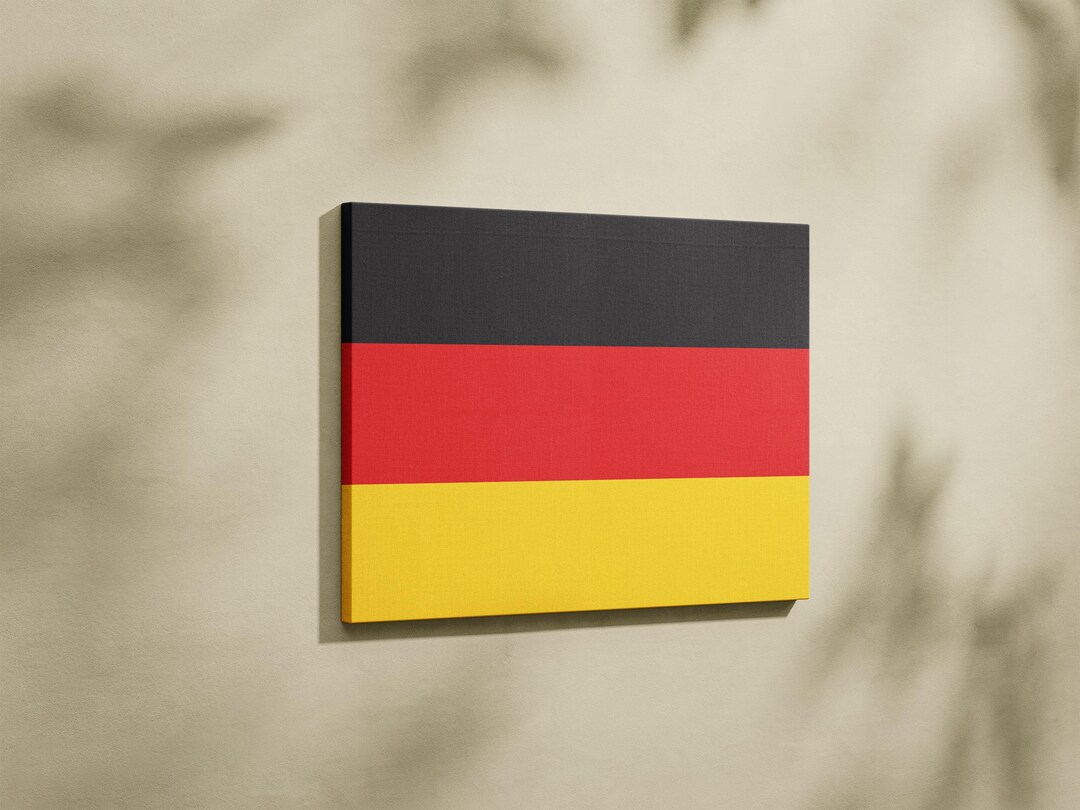 Germany Flag Canvas Print: Modern Wall Art Decor - Etsy