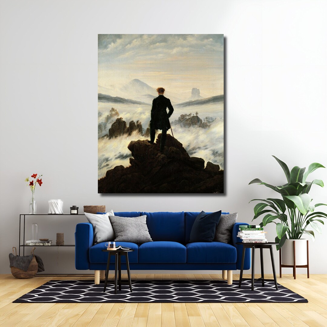 Caspar David Friedrich Canvas, David Friedrich Office Poster Casper ...