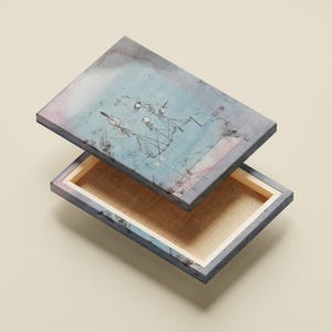 Paul Klee Canvas Wall Art : the Twittering Machine (1064). Fine Art ...