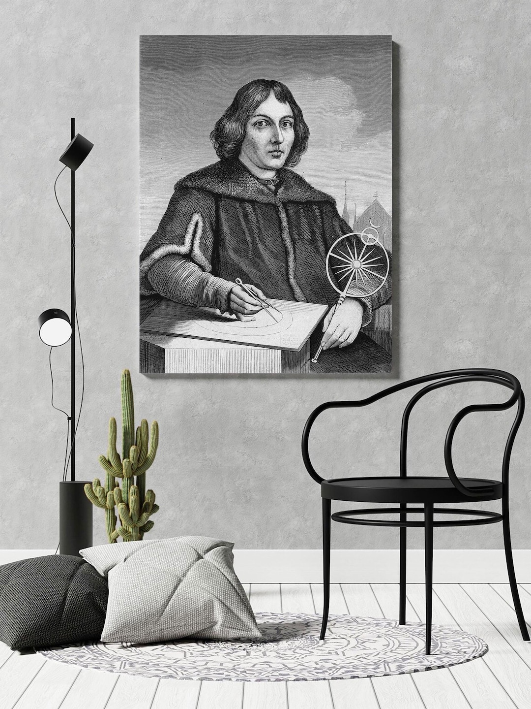 Nicolaus Copernicus Canvas Wall Art, Print/poster, Home Decor Art ...