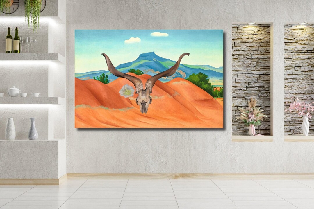O'keeffe Ready to Hang, Georgia O'keeffe Wall Art, O'keeffe Canvas, O ...