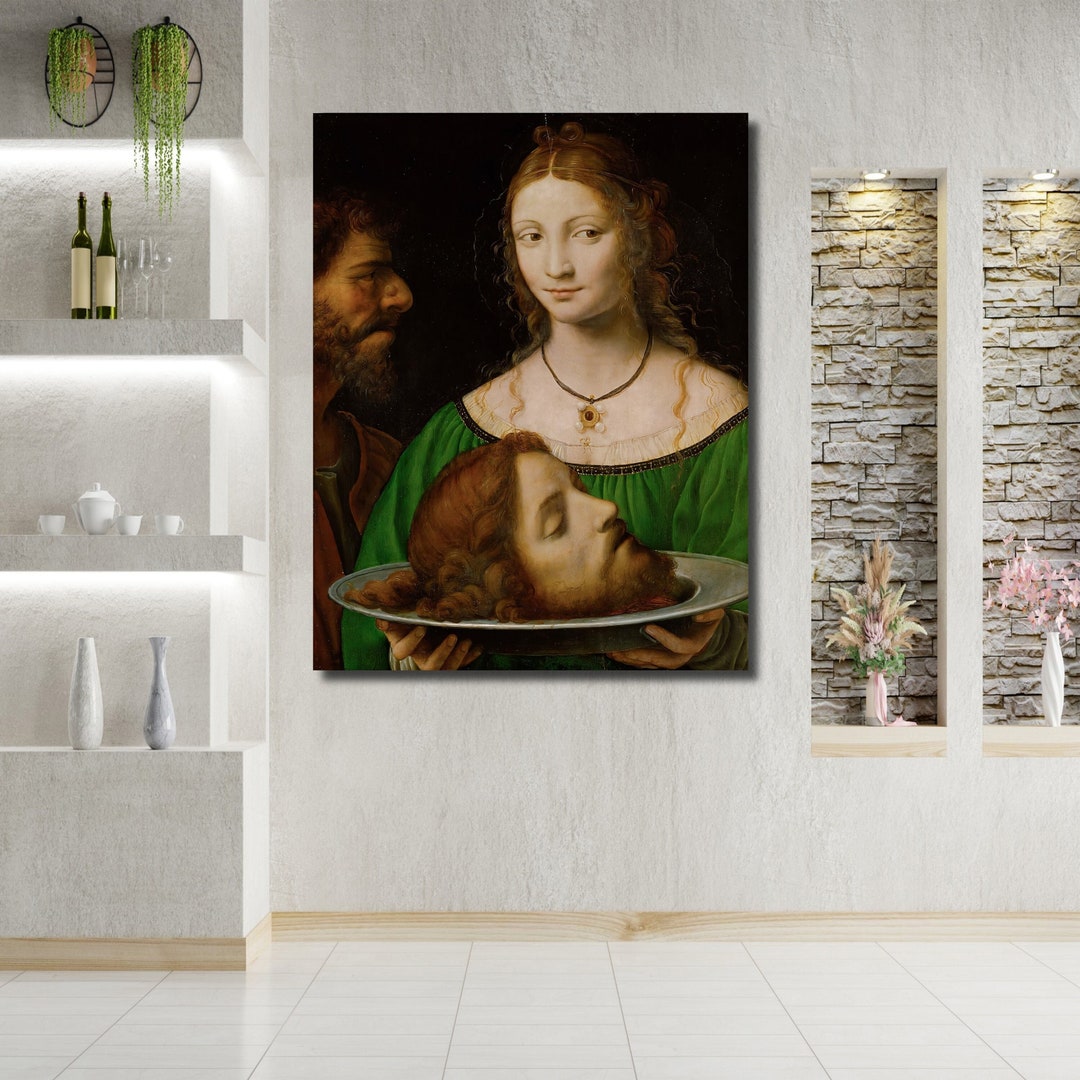 Moody Woman Victorian Renaissance Print/salome With the Head of John ...