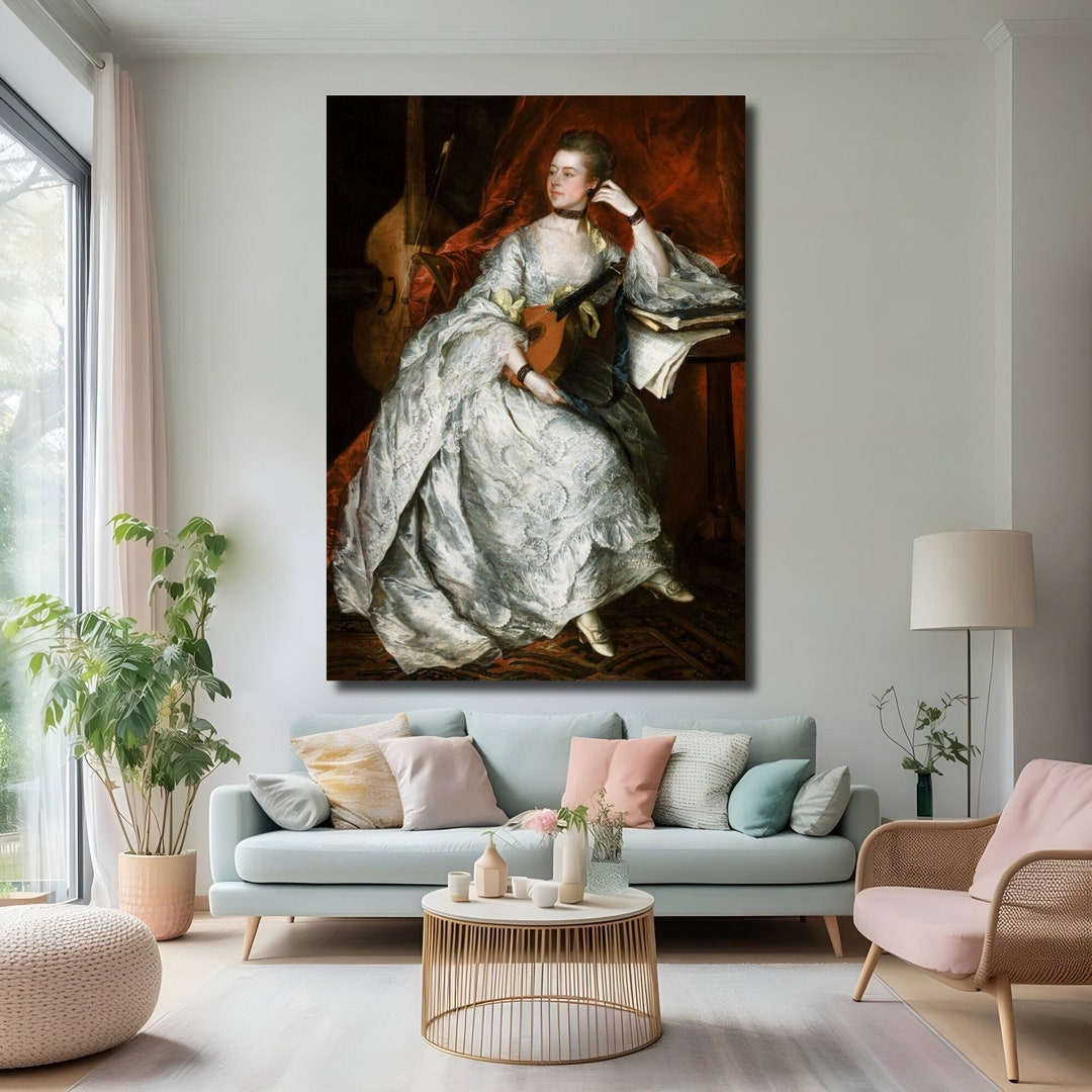 Laminated Placemat Gainsborough Ann Ford Canvas Wall Art / Thomas ...