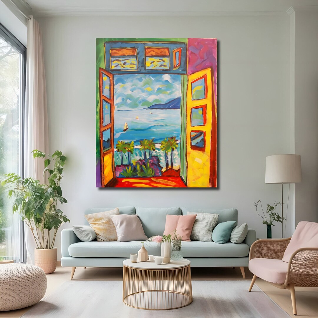 Henri Matisse Print Henri Matisse the Open Window Wall Art Matisse ...