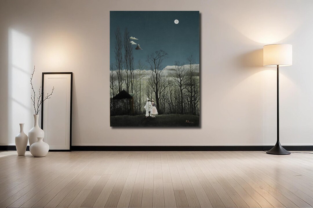 Henri Rousseau Carnival Evening Canvas Art: Ready to Hang - Etsy