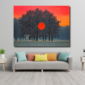 René Magritte the Banquet Canvas Art,modern Wall Art Decor,the Banquet ...