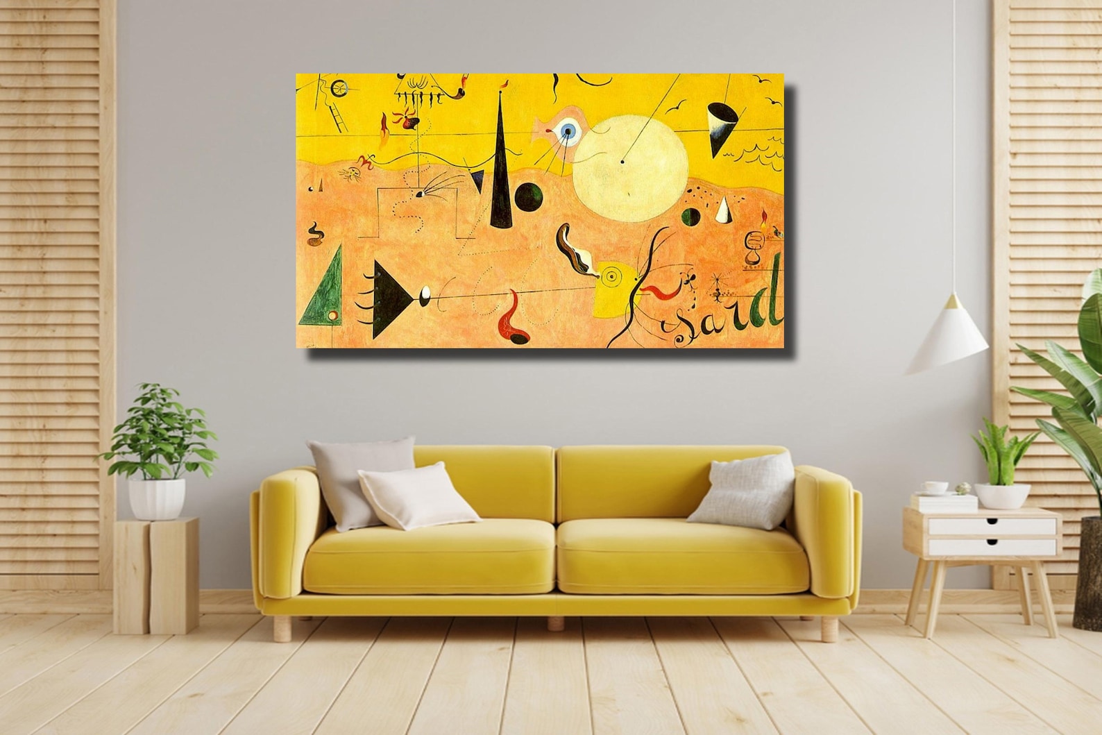 Joan Miró Wall Art, Joan Miro Canvas Wall Art Poster Print, Joan Miró ...