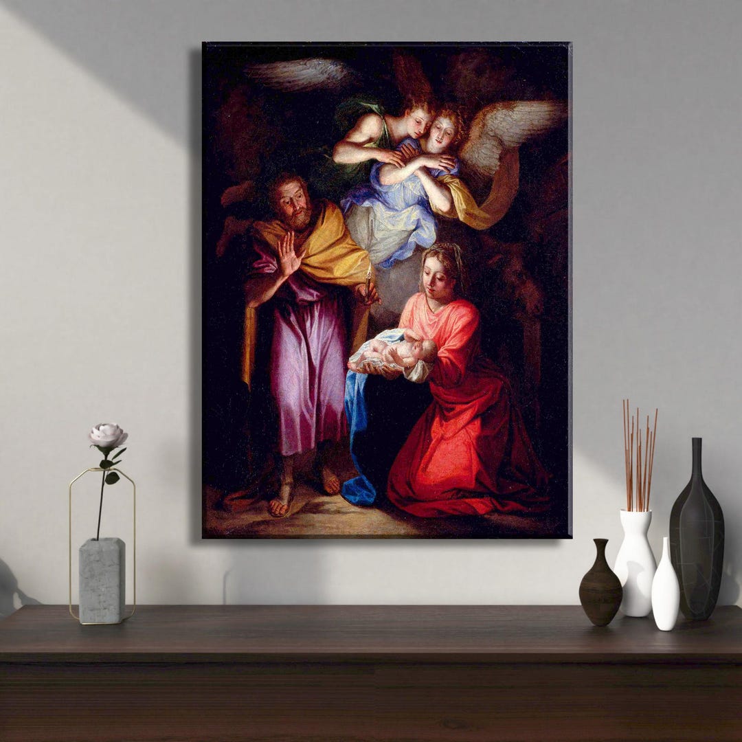 Noel Nicolas Coypel Art Print, Classical Painting, French Museum Canvas ...