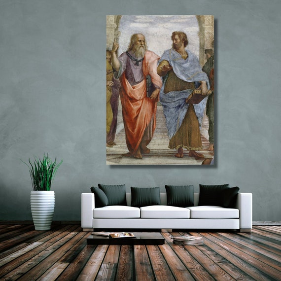 Aristotle And Plato Raphael