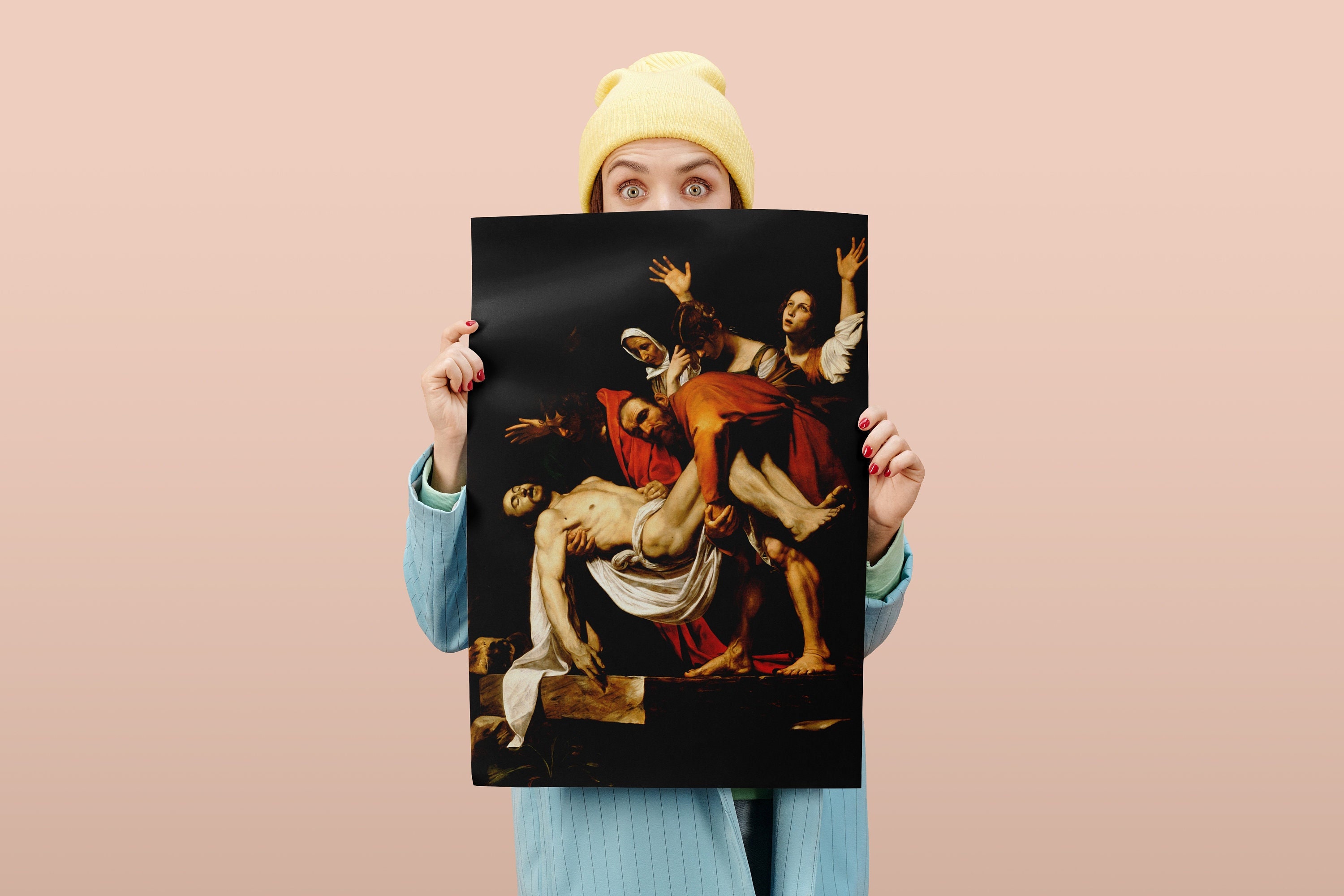 Caravaggio:the Entombment of Christ,1603/framed Print-poster-canvas ...