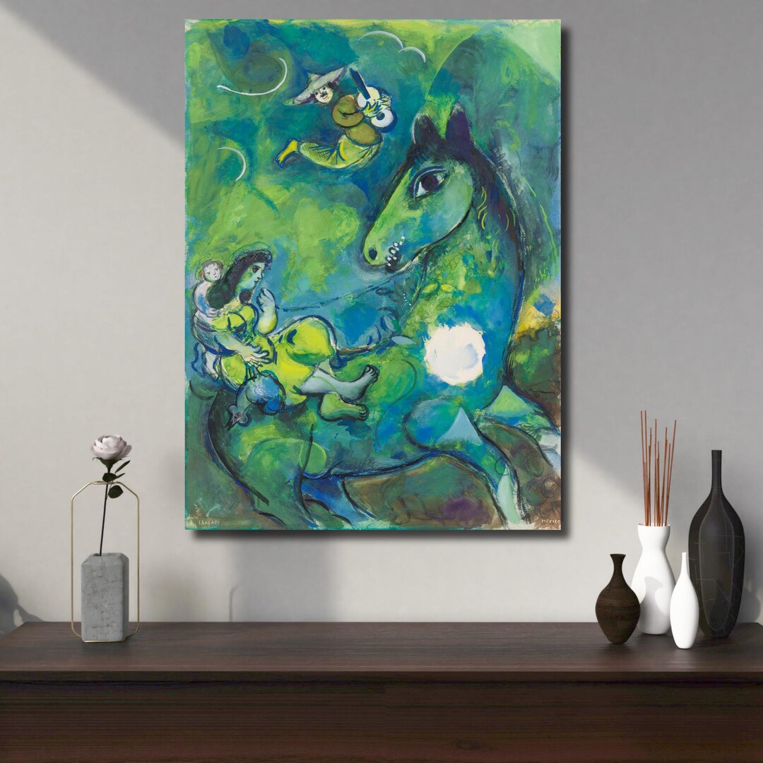 Marc CHAGALL Canvas Wall Art,marc CHAGALL Canvas Print Art,surrealism ...