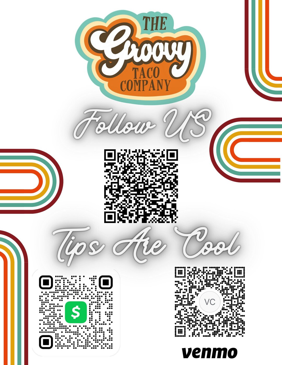 Custom QR Code Flyer for Any Business - Etsy