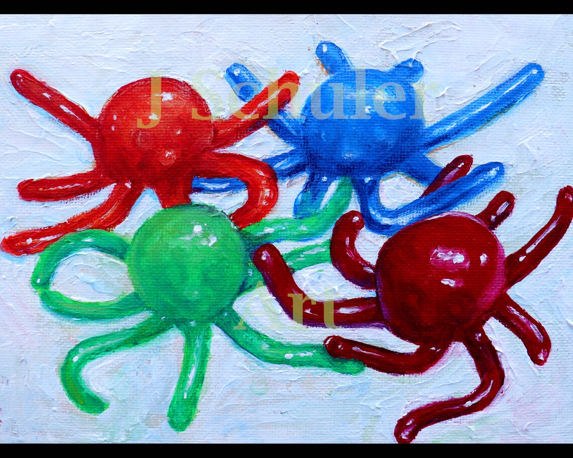 Wacky Wall Walkers Instant Printable Art Digital Download - Etsy