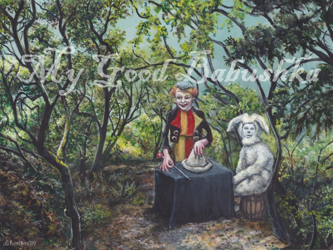 Study for the Automaton Magician Print, Fairy Tale Art, Storybook Art ...