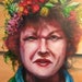 Julia Child, Portrait, Original Painting, Acrylic on Canvas, French ...
