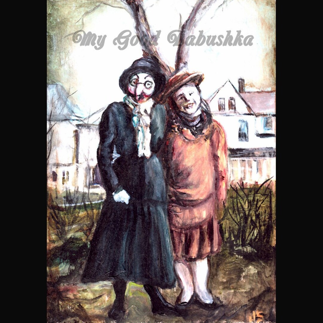 Masked Friends Print, Thanksgiving Maskers, Halloween, Autumn Themed ...