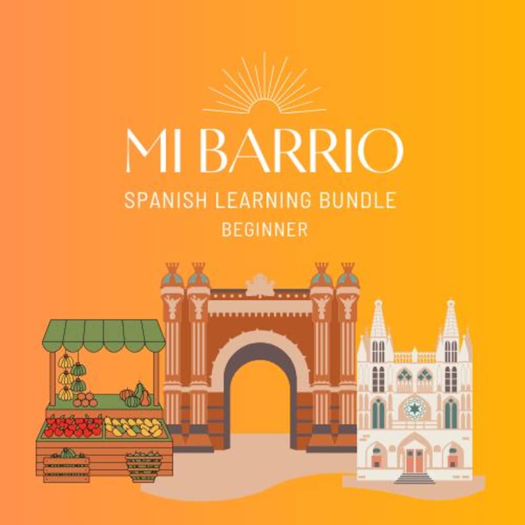 Mi Barrio – GCSE Spanish Learning Bundle/cover Material – Beginner ...