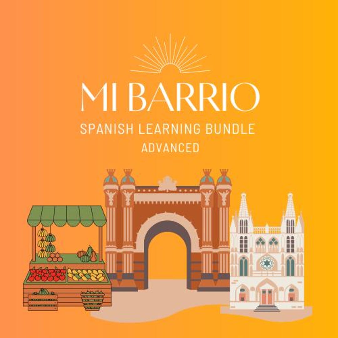 Mi Barrio – GCSE Spanish Learning Bundle/cover Material – Advanced ...