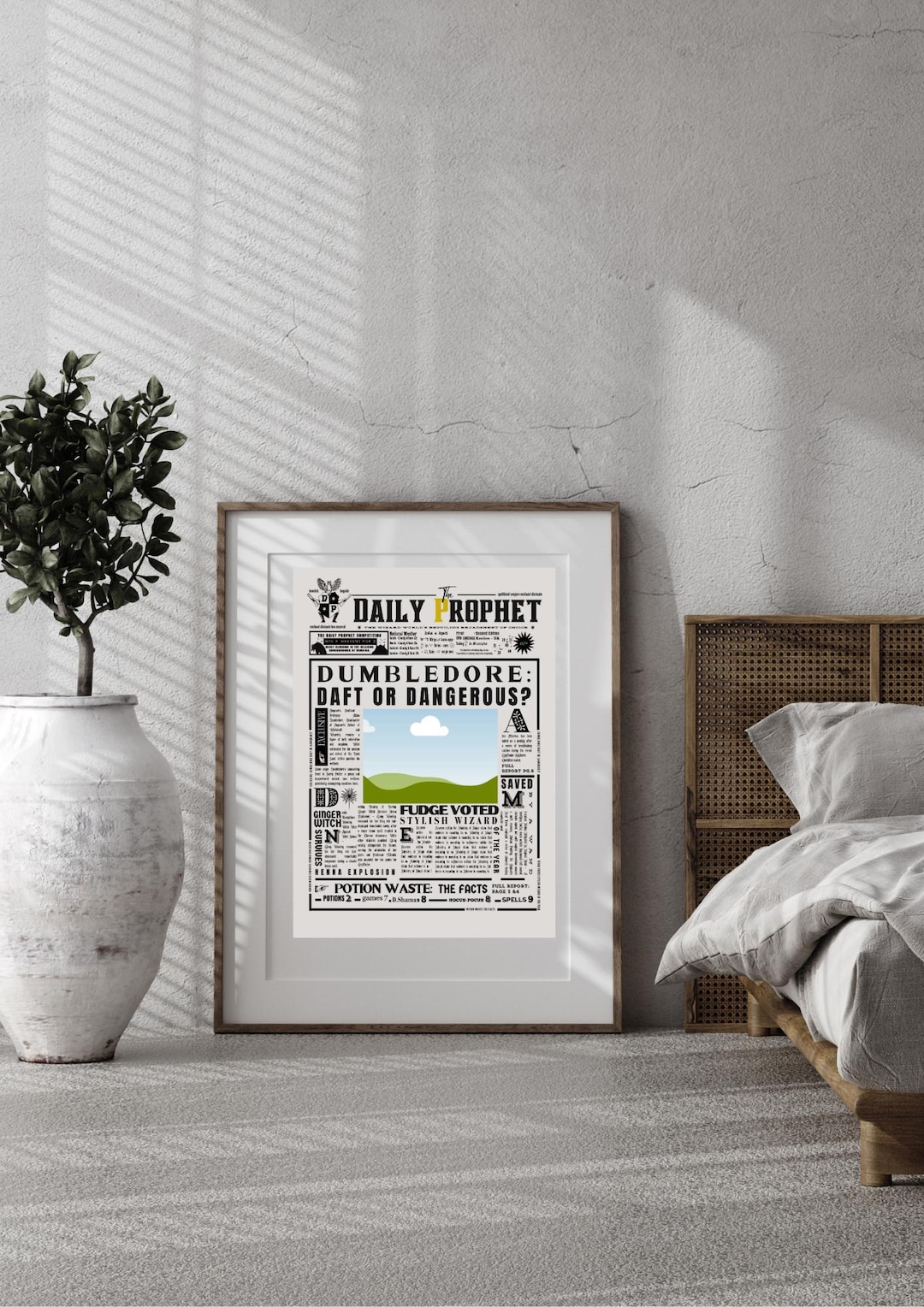 Editable Newpaper Template_the Daily Prophet Newspaper Inspired ...