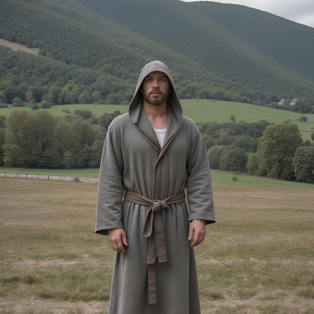 Stylish Medieval Monk Robe for Men Comfortable Renaissance Cosplay ...