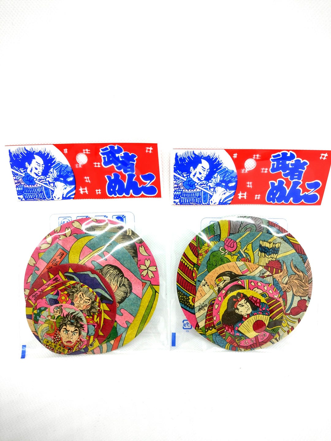 Japanese Menko Cards Retro Samurai Collectible Cards Japanese Culture ...