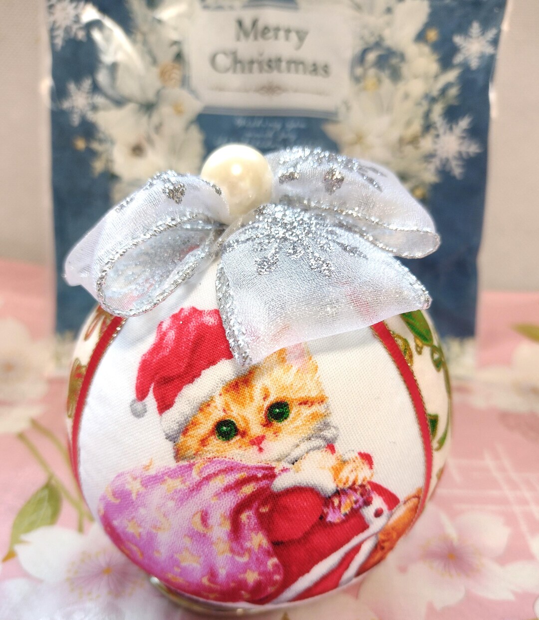 Temari Ball Christmas Style Ornament Traditional Japanese Handball Game ...