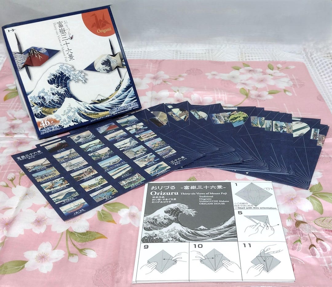 Ukiyo-e Origami Paper Japanese Paper Scrapbook Paper Decorative Paper ...