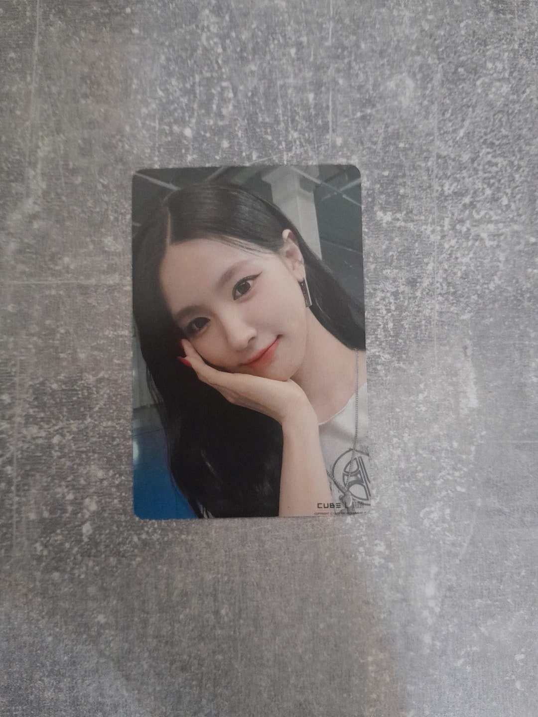 Photocard gi-dle Miyeon Heart - Etsy