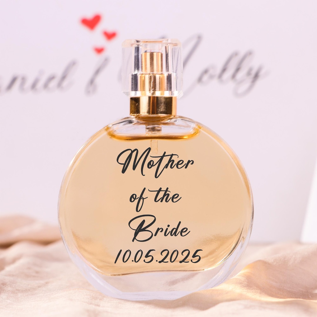 Engraved Perfume Bottle: Wedding Favor, Bridal Gift (30ML - 50ML) - Etsy