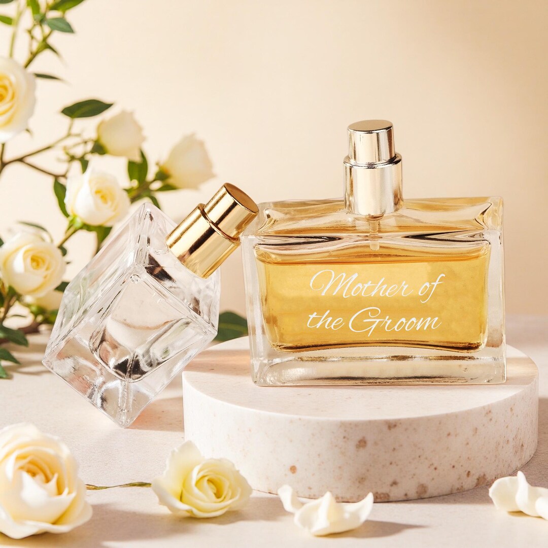 Customized Empty Perfume Bottle | Mother of the Bride | Engraved ...