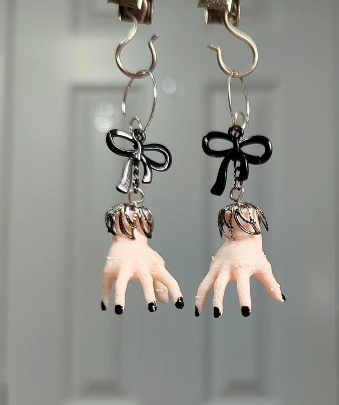 Summerween Halloween Earrings Wednesday Aadams Boho Spooky Gothic ...
