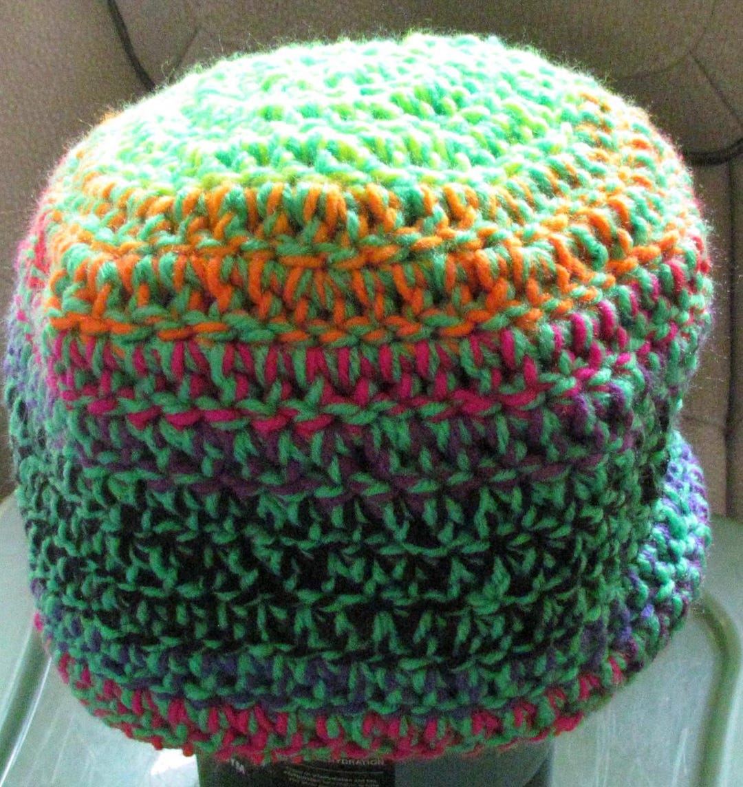 Hand Crochet Double Thick Skull Cap Size Teen or Adult - Etsy