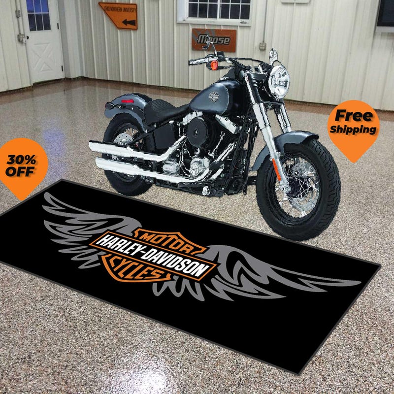Motorcycle Rug - Etsy
